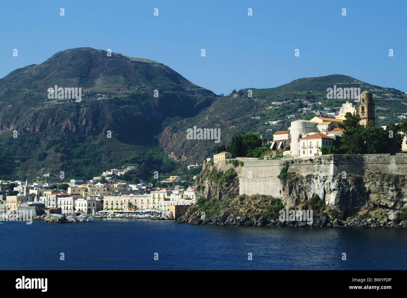 Italy sicily lipari islands isle hi-res stock photography and images ...