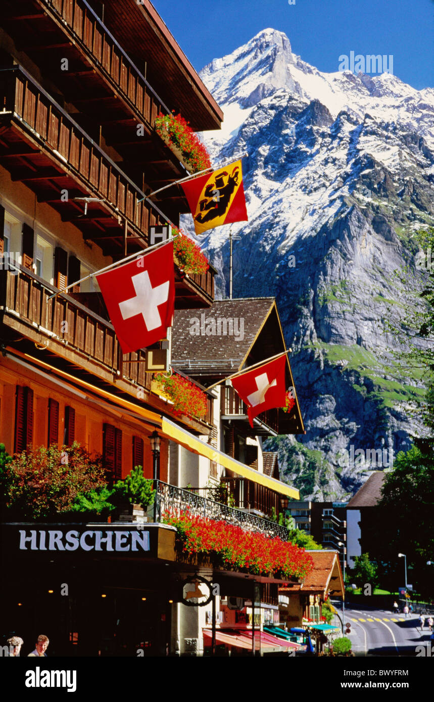 Flags canton bernese hi-res stock photography and images - Alamy