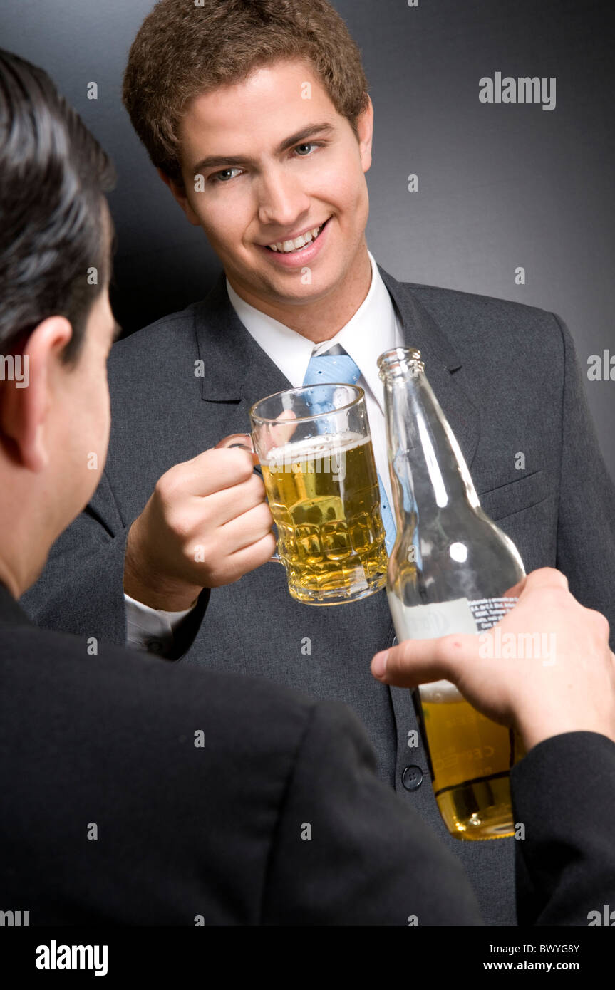 Men suits beer hi-res stock photography and images - Alamy
