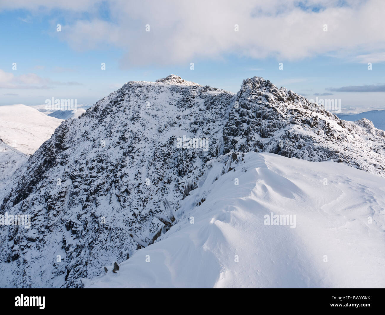 Summit of glyder fach hi-res stock photography and images - Alamy