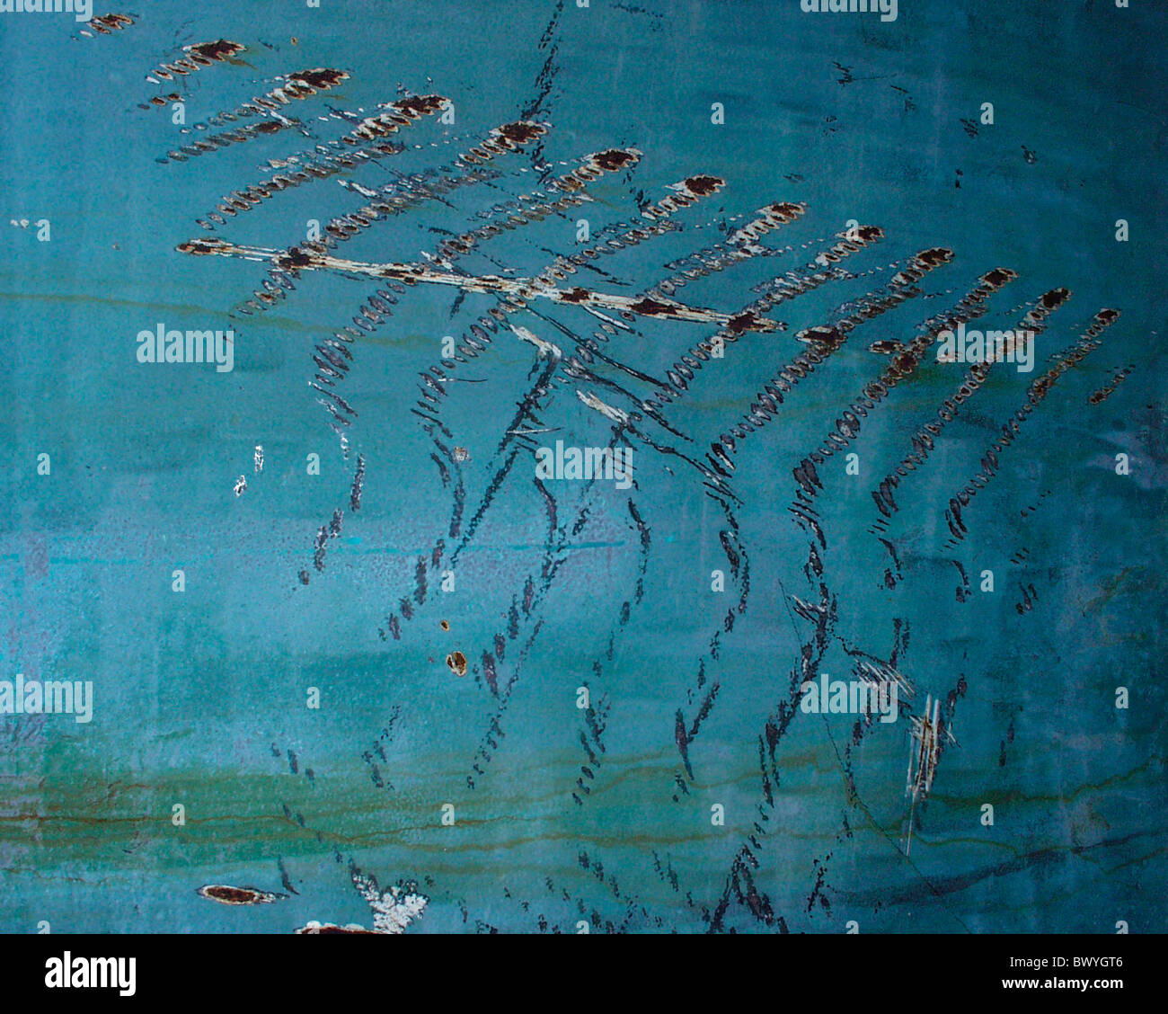rust structure Surface tracks Stock Photo - Alamy