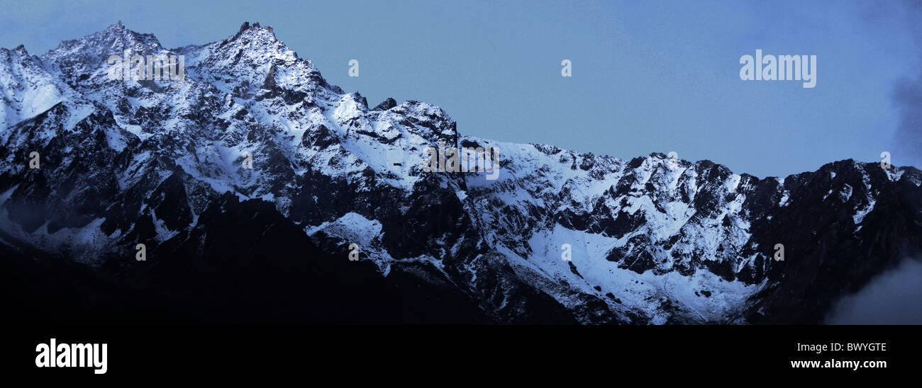 Gongga Mountain, Kangding, Garze, Sichuan Province, China Stock Photo ...