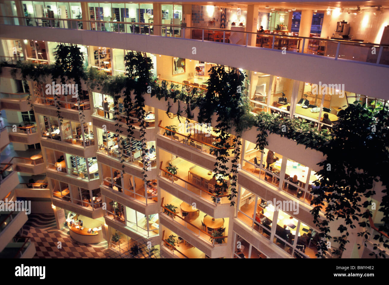 Architecture atrium building business commercial world construction ...