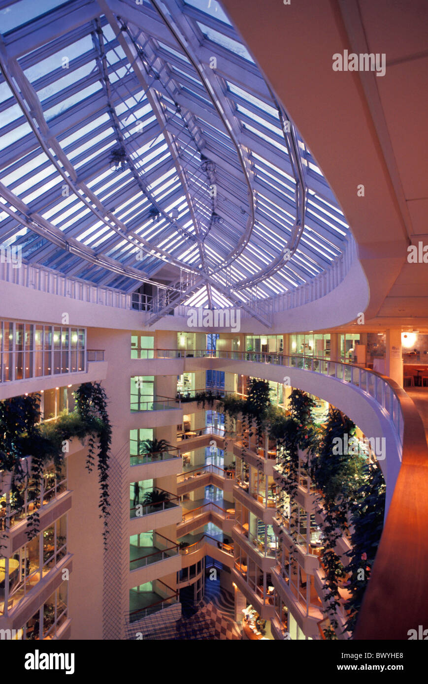 Architecture atrium building business commercial world construction ...