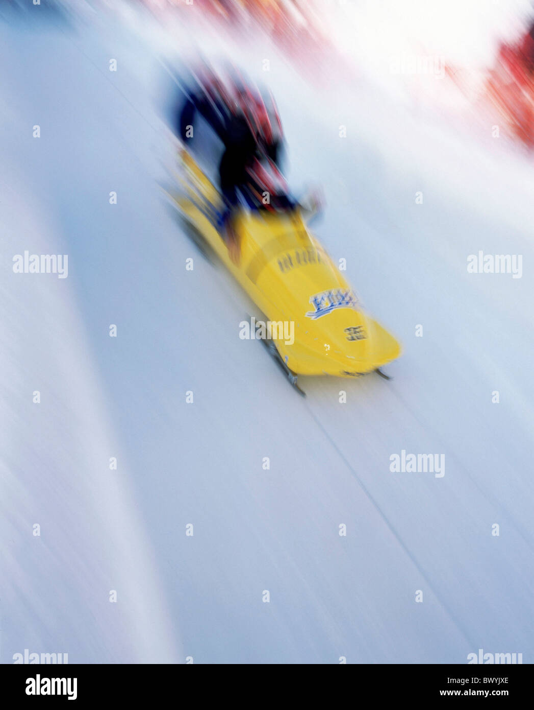 approach bobsleigh bobsleigh bobsleighing sport Switzerland Europe ...