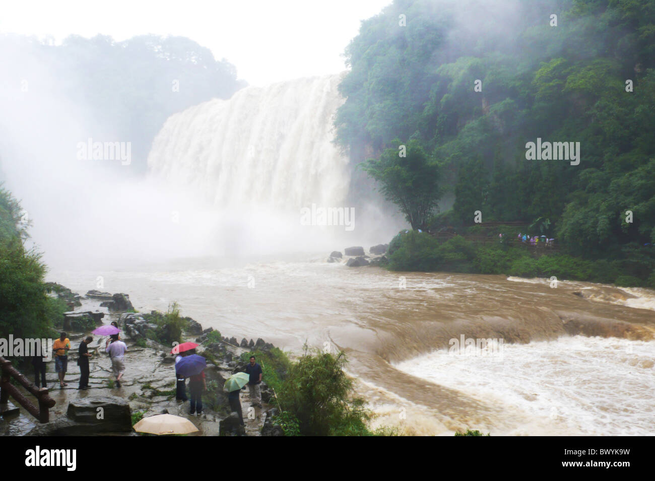 Huangguoshu Waterfall, Anshun, Guizhou Province, China Stock Photo - Alamy