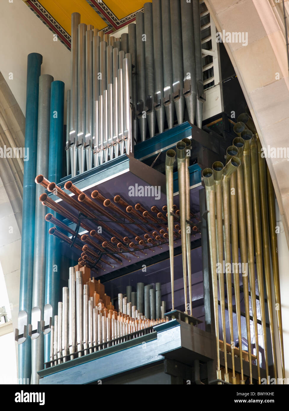 Pipe Organ Pipes