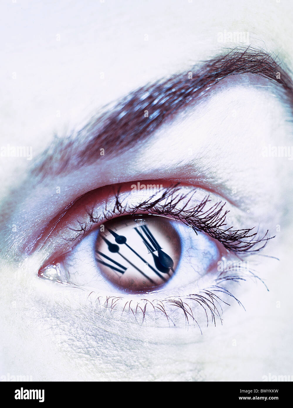 Crying Eye Reflection Drawing