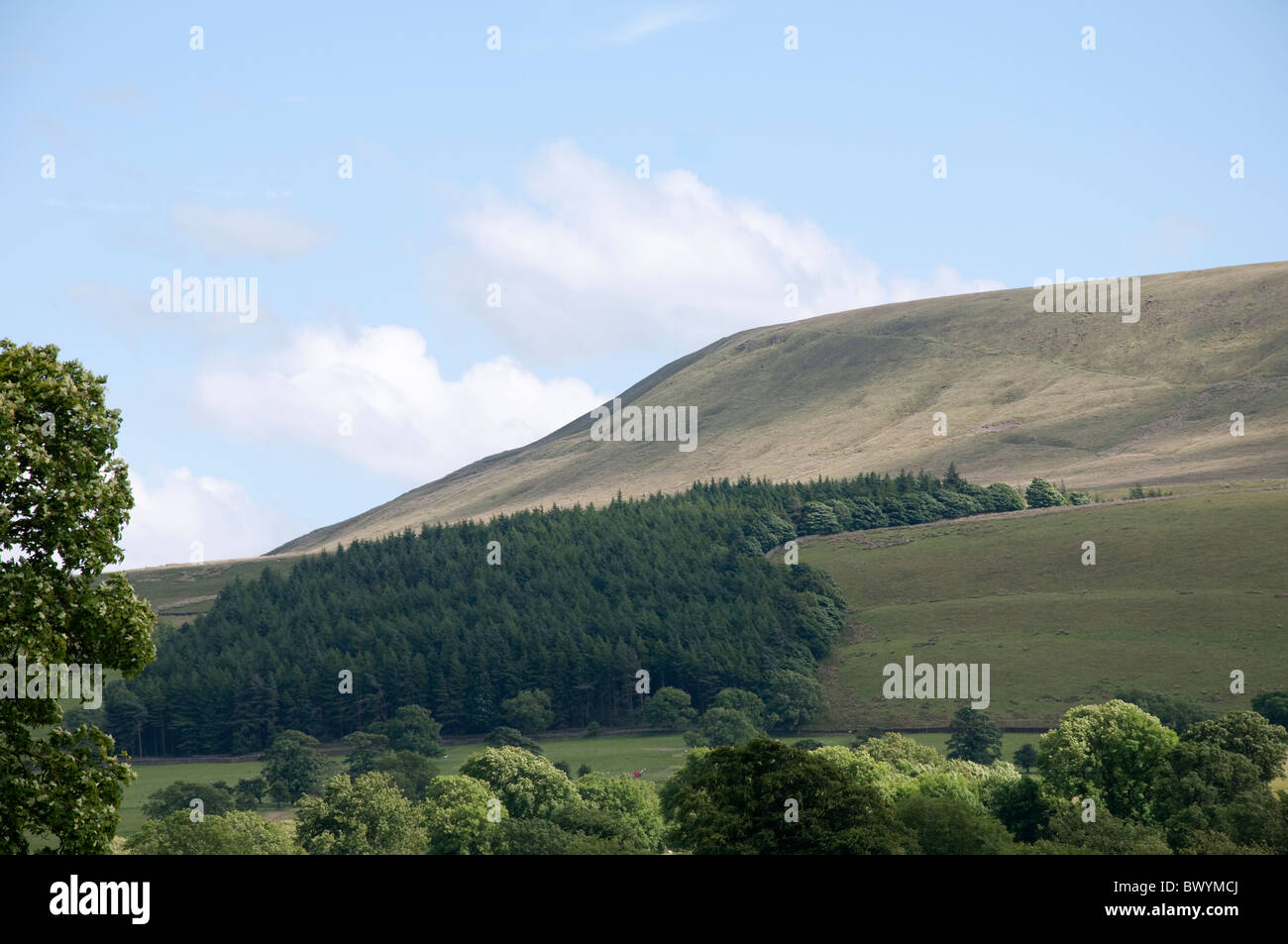 Pendle Hill area in Lancashire in Northern England Stock Photo - Alamy