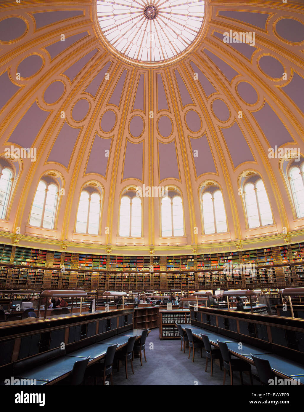 library inside public library dome England Great Britain Europe London ...