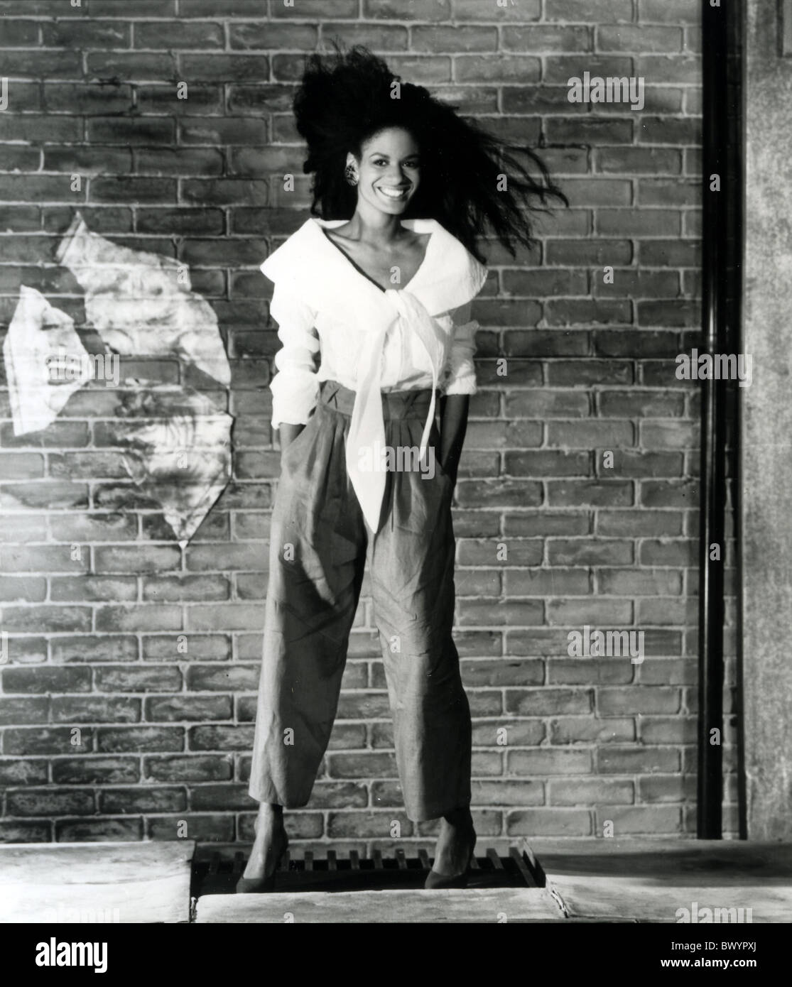 HAYWOODE Promotional photo of English pop singer about 1986 Stock Photo ...