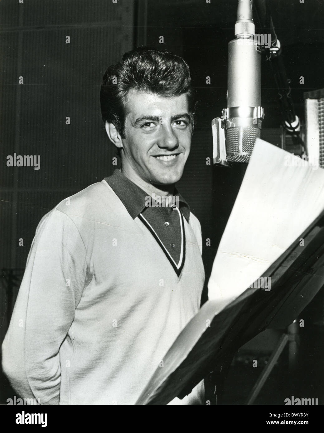 MICHAEL HASLAM UK pop singer about 1960 Stock Photo - Alamy