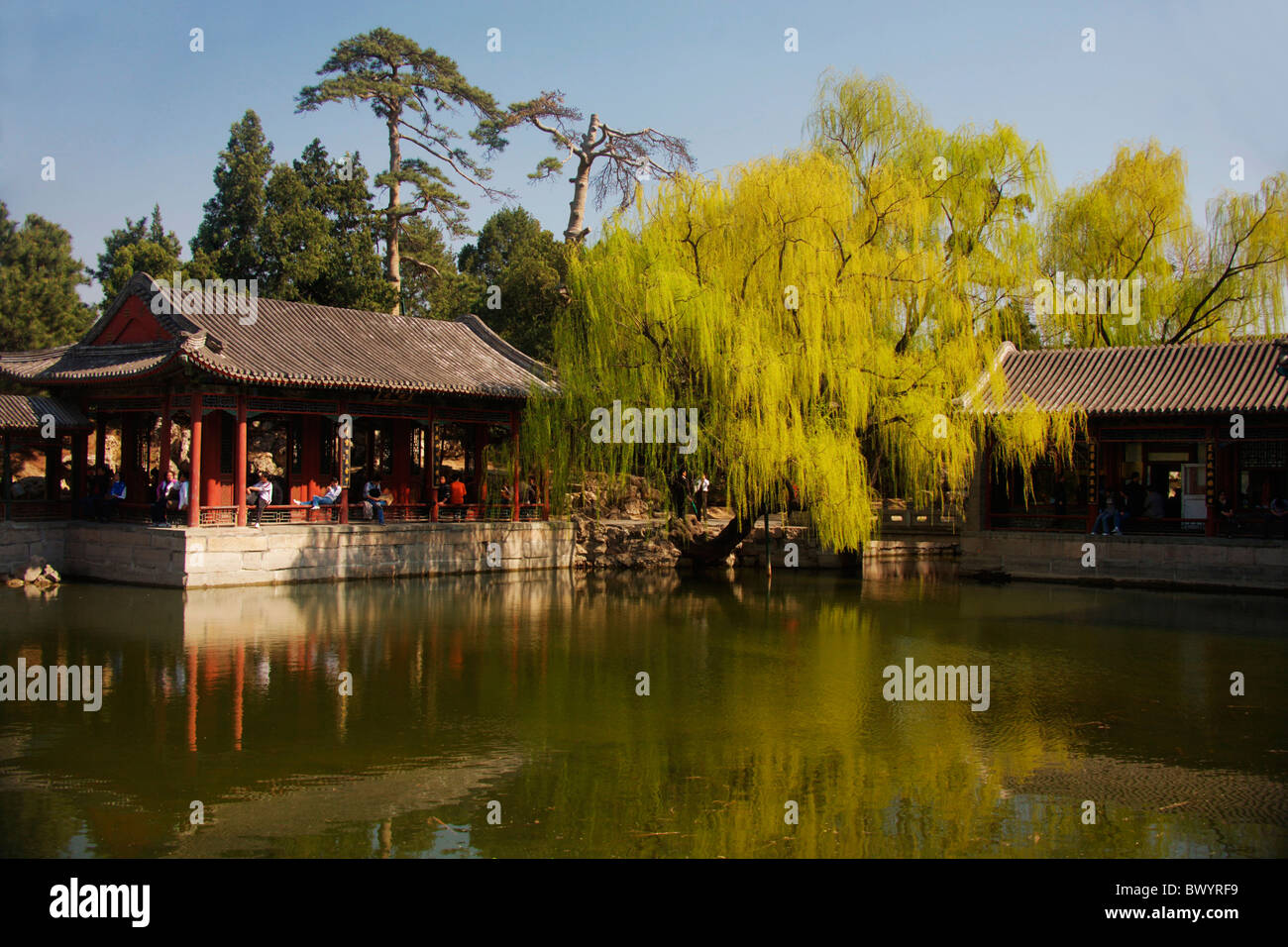 Summer Palace in spring, Beijing, China Stock Photo - Alamy