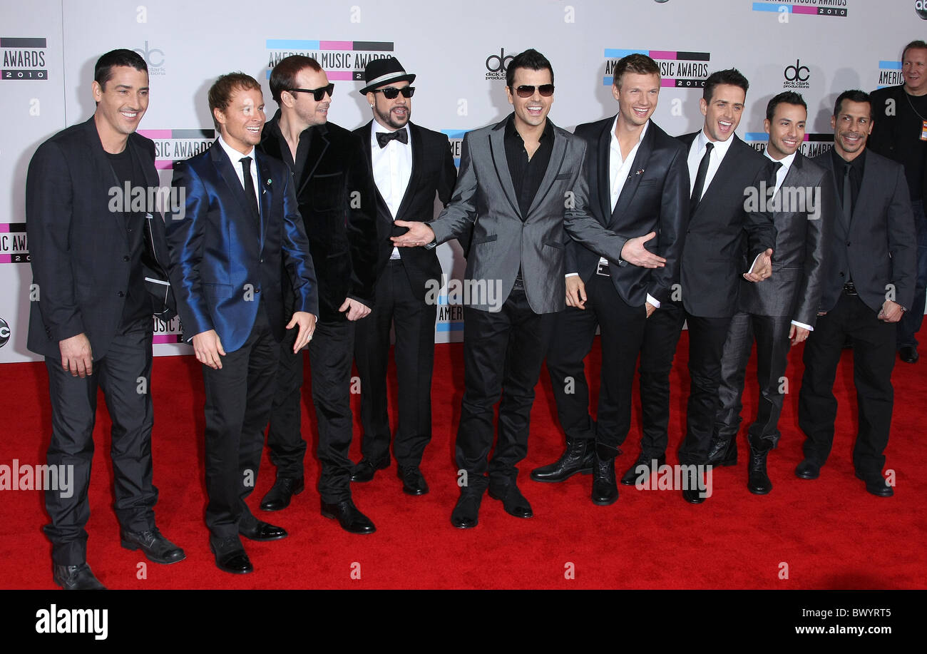 BACKSTREET BOYS NEWS KIDS ON THE BLOCK 2010 AMERICAN MUSIC AWARDS ...