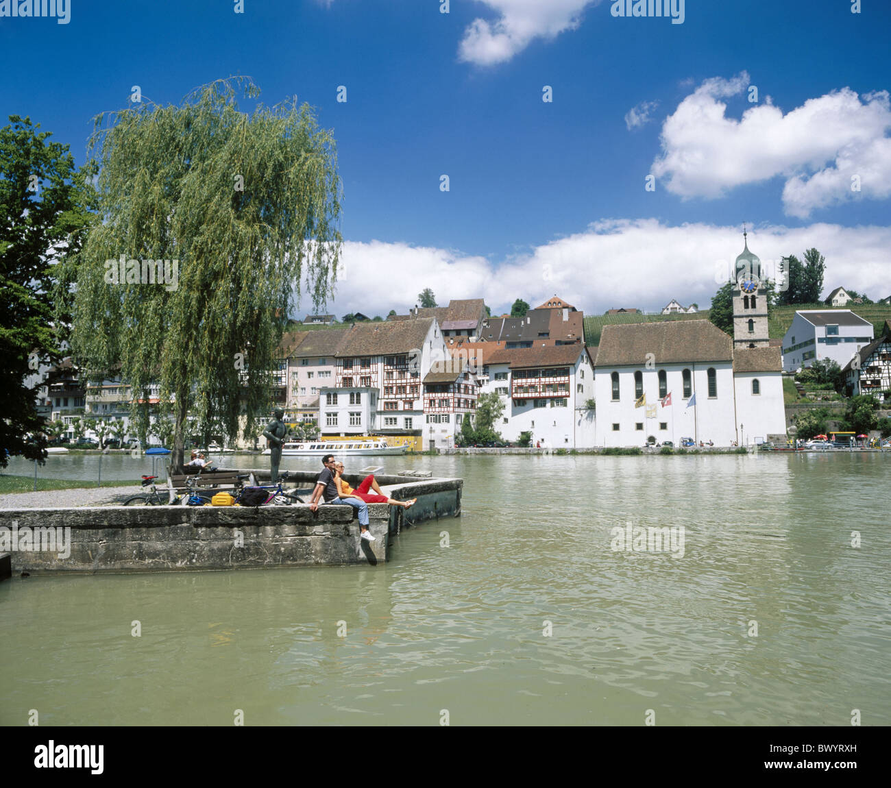 Rhine river village eglisau zurich hi-res stock photography and images ...