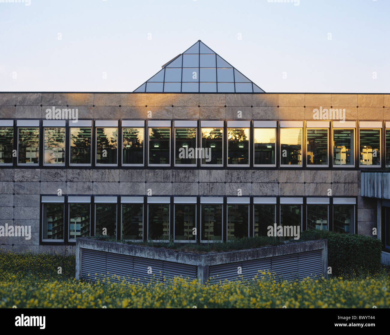 architecture outside building construction college university pyramid ...