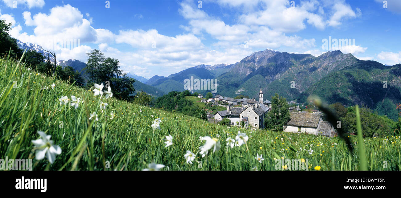 Rasa switzerland europe ticino centovalli hi-res stock photography and ...