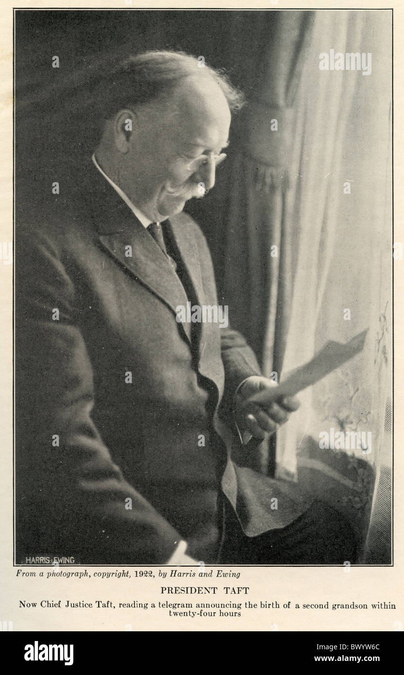 William Taft, US President Stock Photo - Alamy