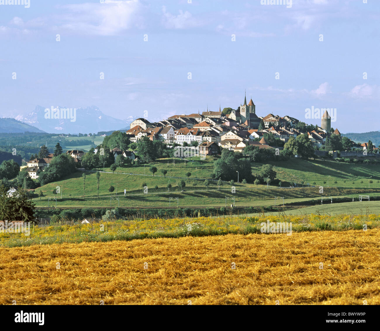 Romont castle hi-res stock photography and images - Alamy