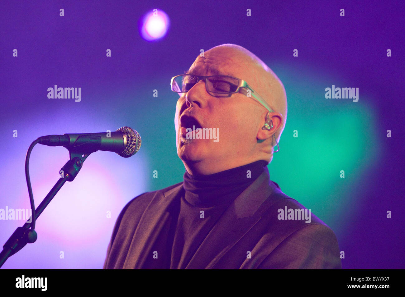 Ultravox performing at the Hammersmith Apollo, London Stock Photo - Alamy