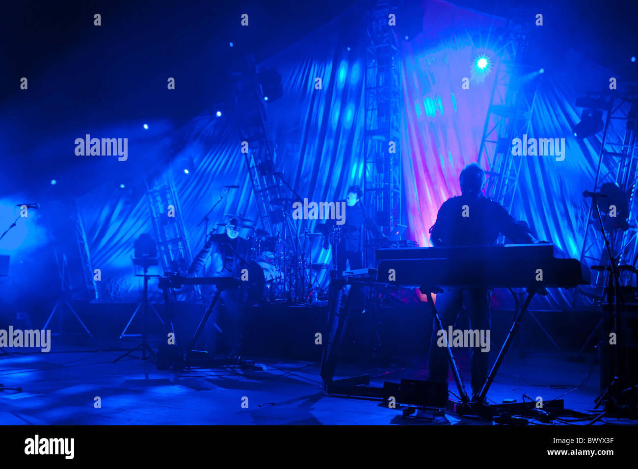 Ultravox performing at the Hammersmith Apollo, London Stock Photo - Alamy