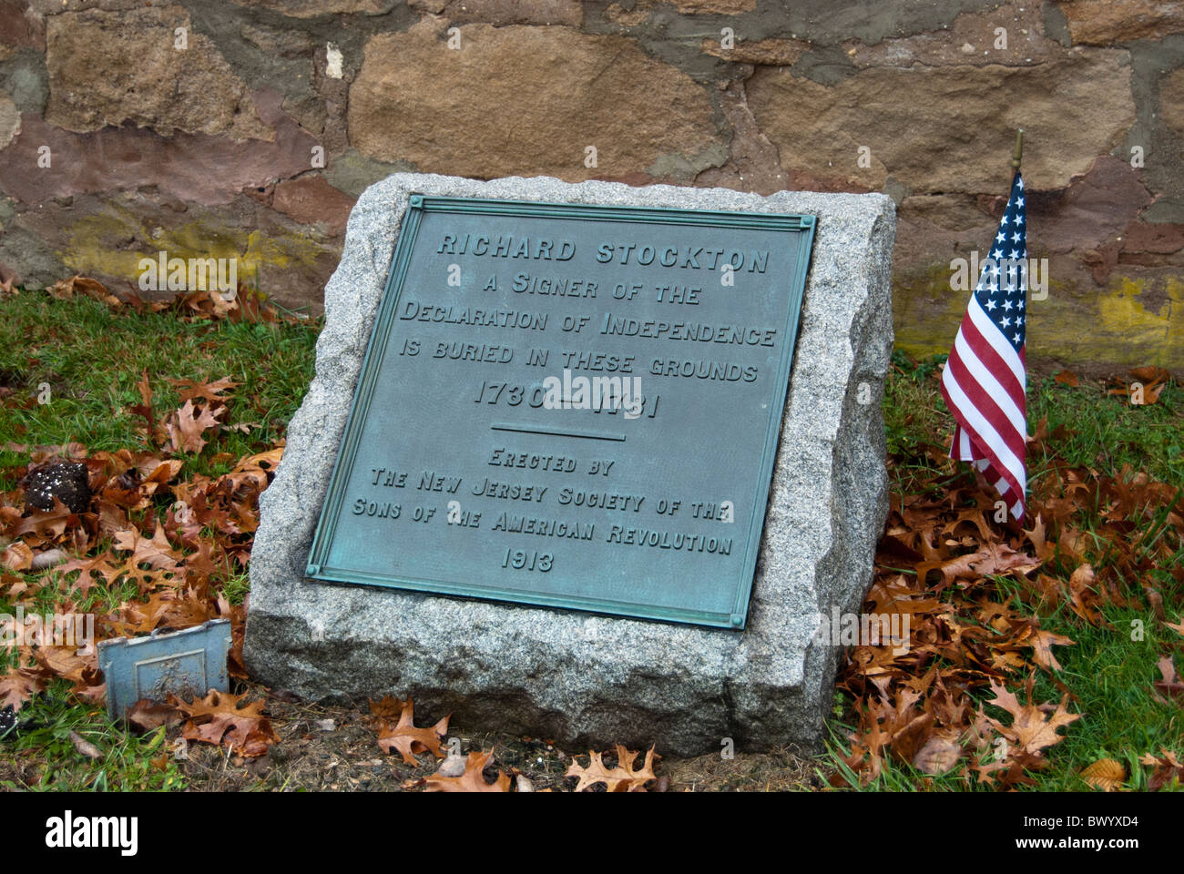 Richard stockton grave hi-res stock photography and images - Alamy