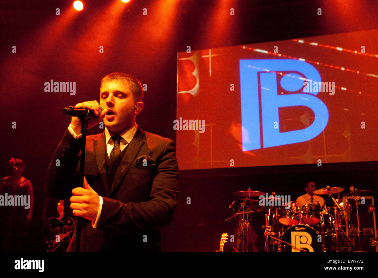 Plan B performing at the Shepherds Bush Empire, London Stock Photo - Alamy