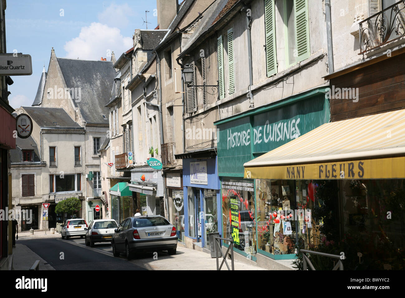Small French Street High Resolution Stock Photography and Images - Alamy