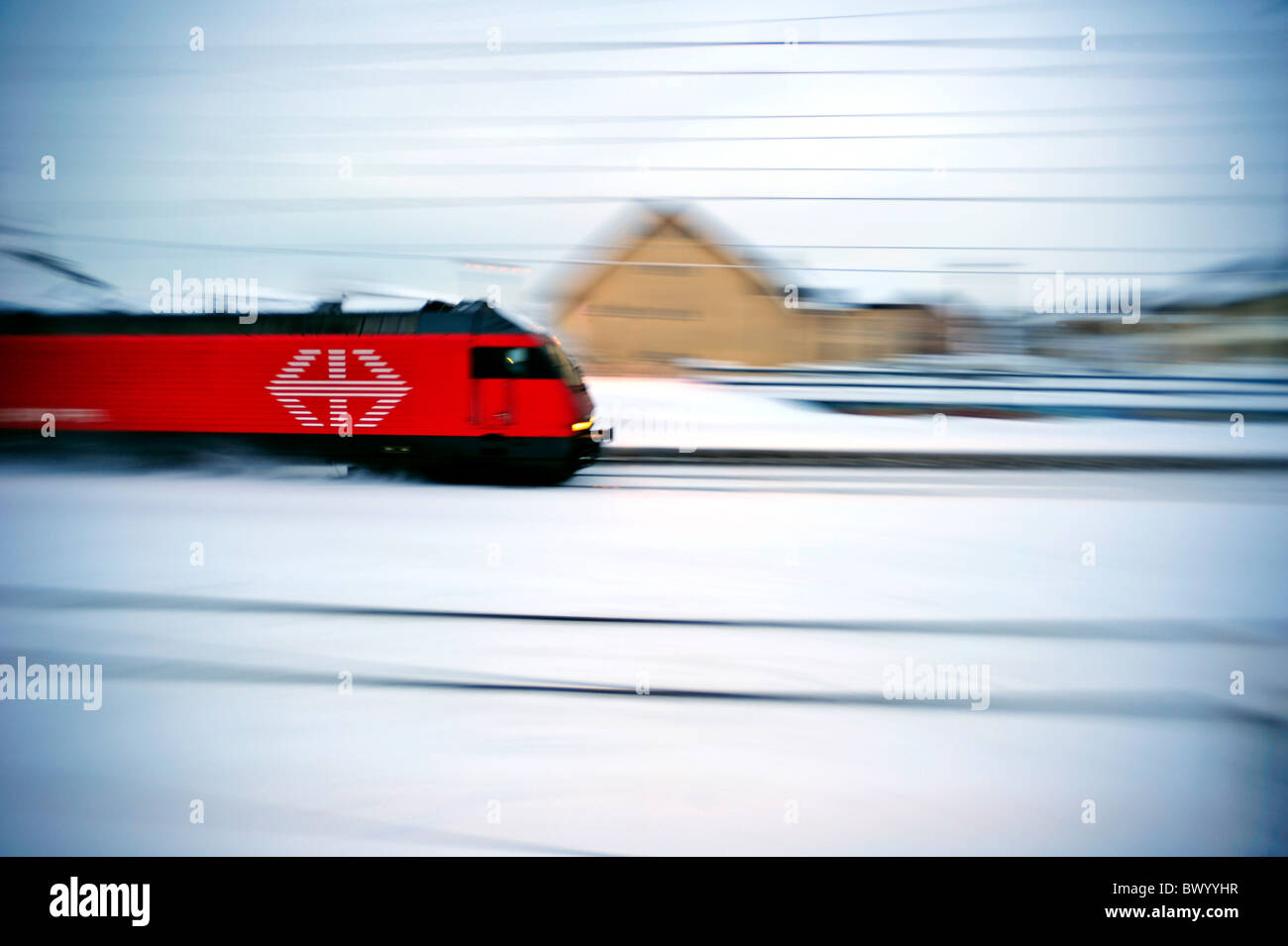 Swiss sbb train hi-res stock photography and images - Alamy