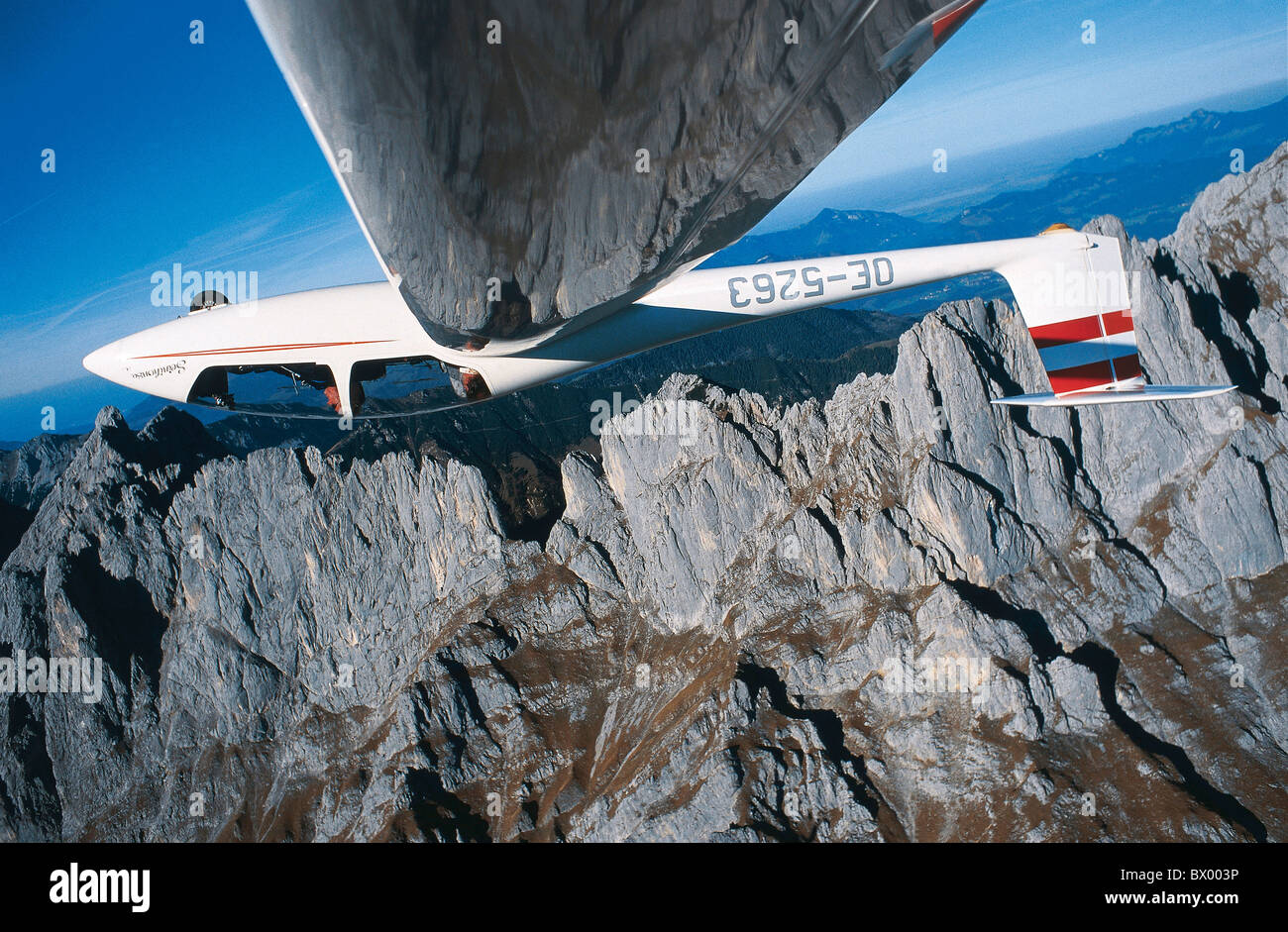 airplane flies mountains sailplane glider sail flies flight gliding ...