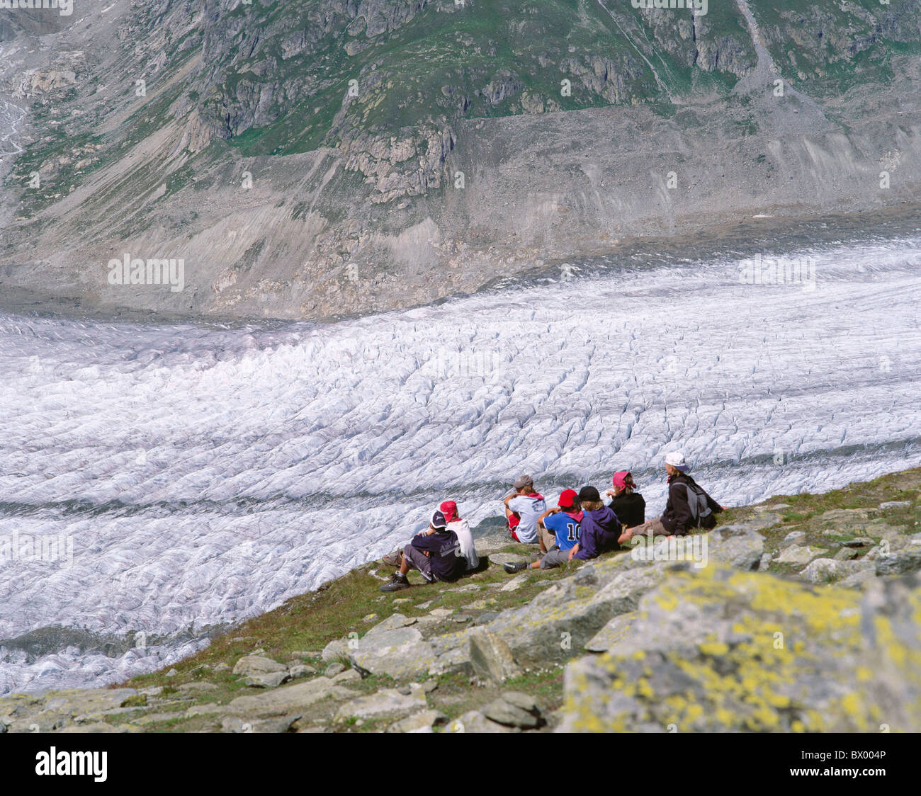 alpine Alps excursion view mountains mountain walking spare time ...