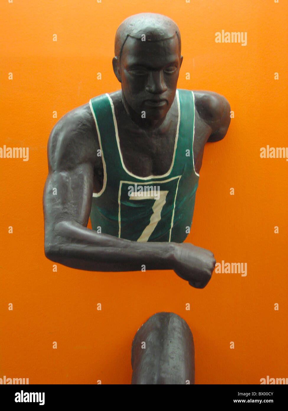 athlete plastic runner running sculpture sports symbol Stock Photo - Alamy