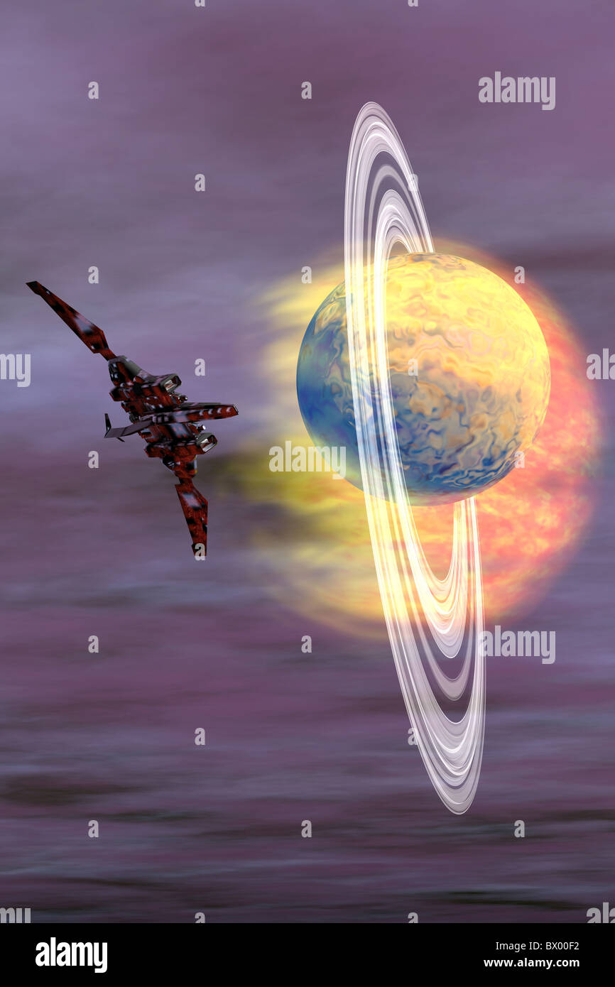 Digital planet solar system hi-res stock photography and images - Alamy