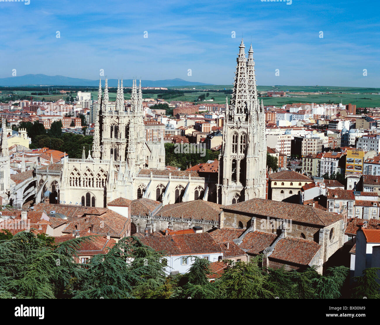 Overview burgos cathedral spain hi-res stock photography and images - Alamy