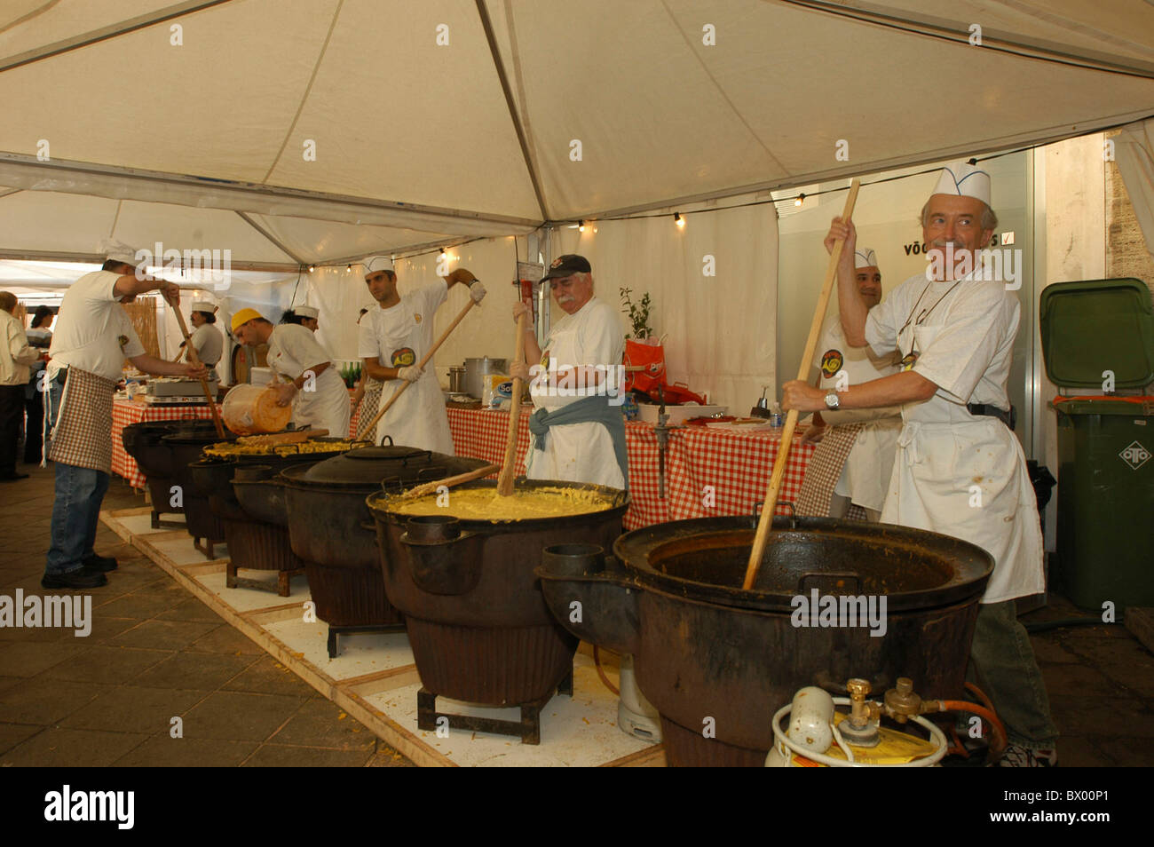 arrangement Canton Ticino cooking cuisine party food kettles kitchen ...