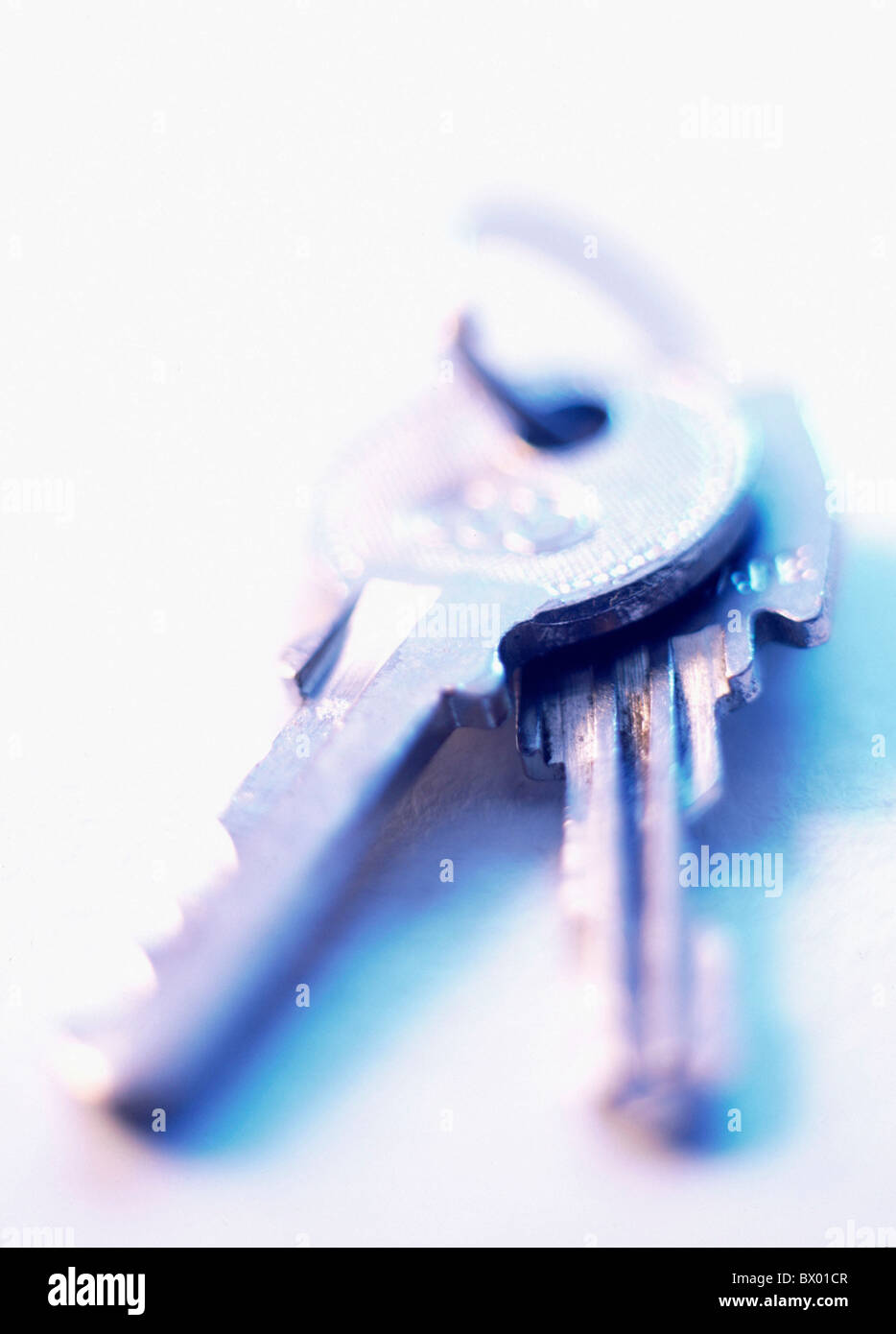 iron metal products two key symbol concept Stock Photo - Alamy