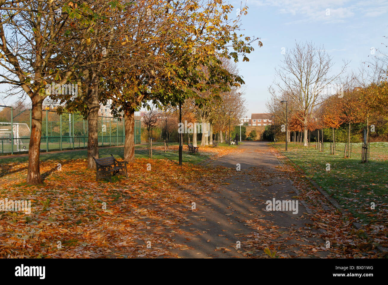 Haggerston Park, London, England Stock Photo - Alamy