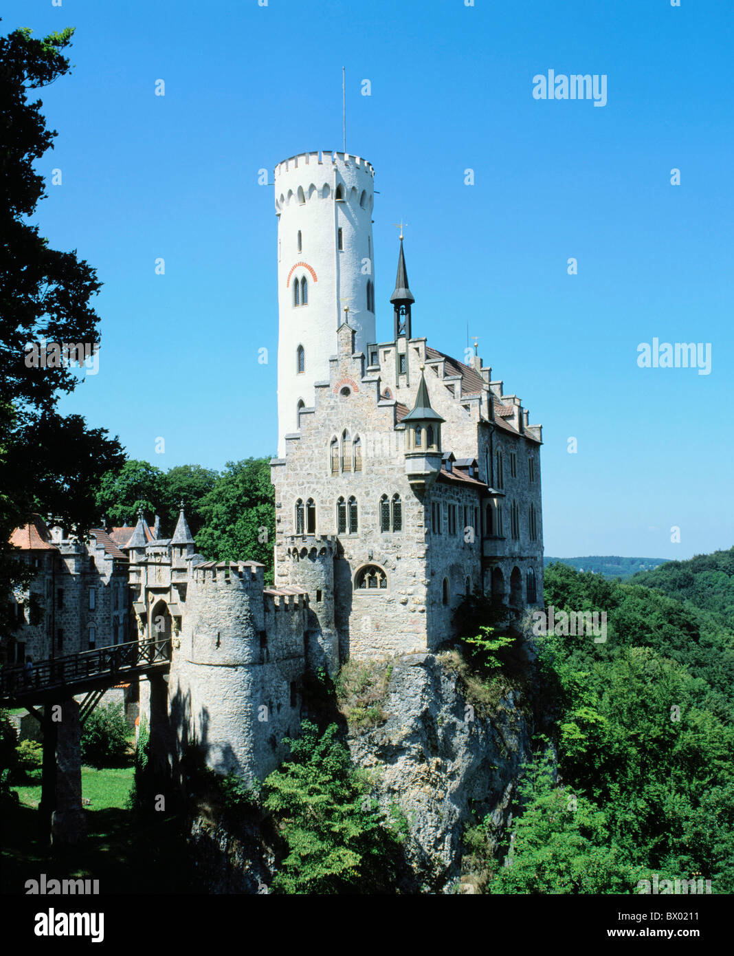 Baden Wurttemberg Germany Europe Lichtenstein Lichtenstein Unterhausen ...