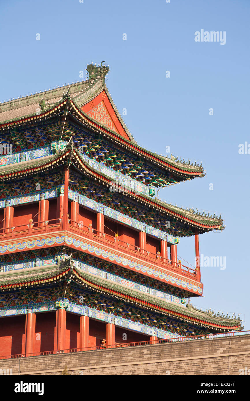 Zhengyangmen Gate, Tiananmen Square, Beijing, China Stock Photo - Alamy
