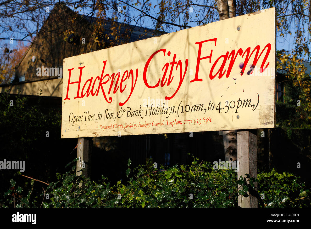Hackney City Farm, London, England Stock Photo - Alamy