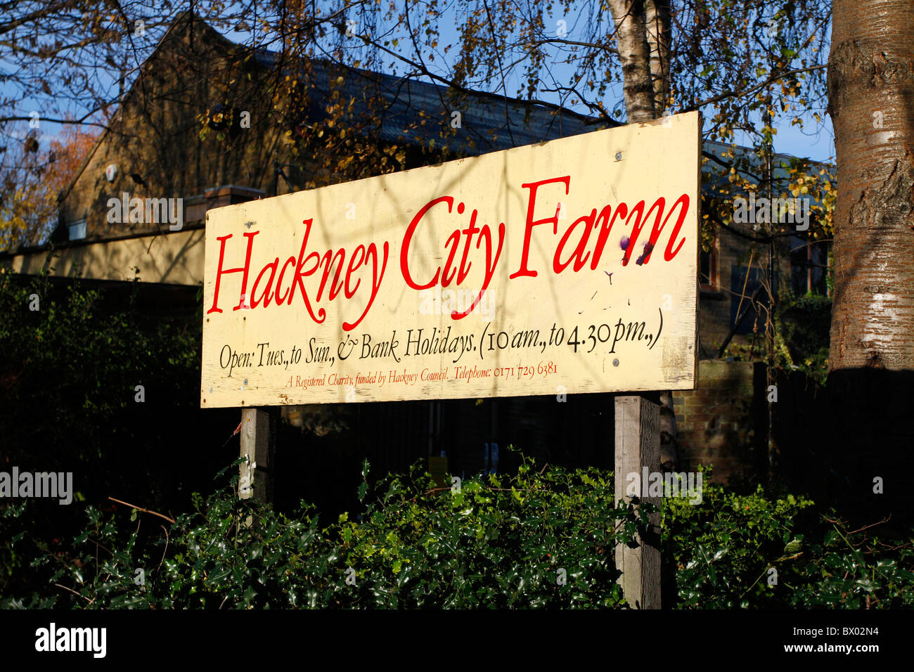Hackney City Farm, London, England Stock Photo - Alamy