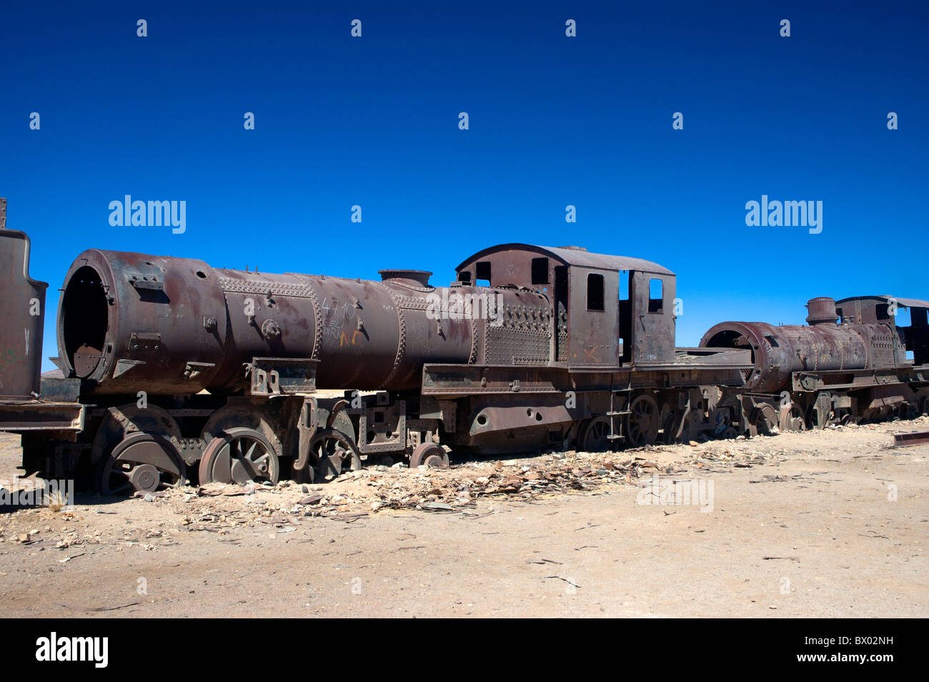 Derelict steam railway engine hi-res stock photography and images - Alamy