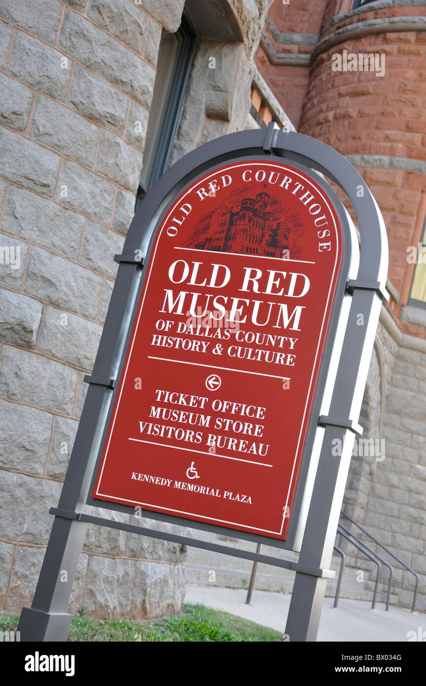 Old Red Museum, Dallas, Texas Stock Photo - Alamy