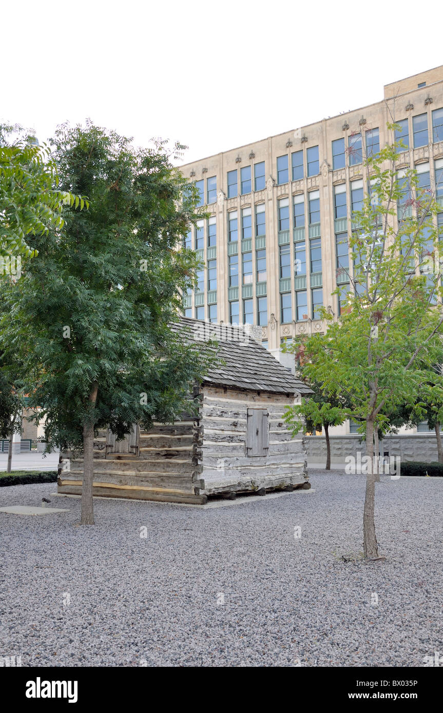 John neely bryan cabin hi-res stock photography and images - Alamy