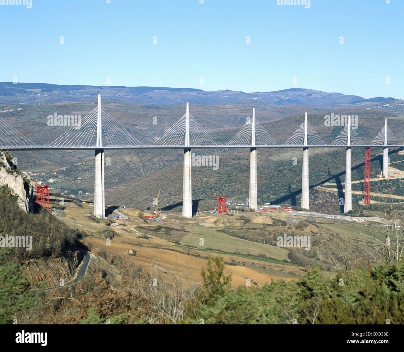 highway highway bridge bridge France Europe civil engineering work ...
