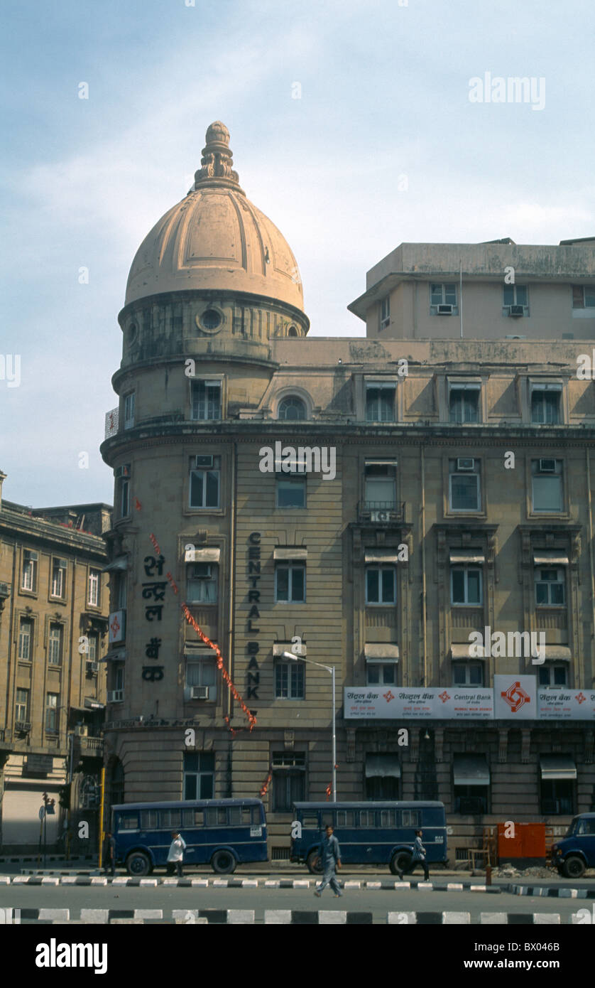 Mumbai India Central Bank Of India Building Exterior Stock Photo - Alamy