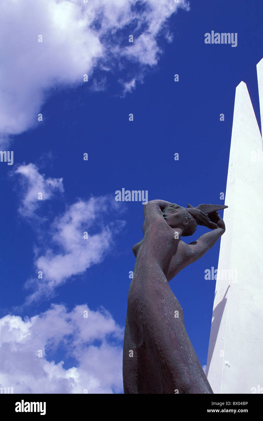 art Curacao Freedom monument Netherlands Antilles sculpture skill ...