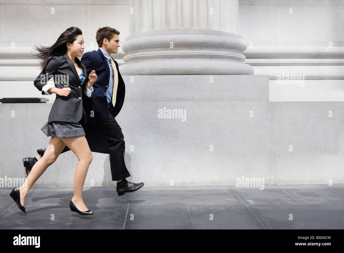 Business people running together hi-res stock photography and images ...