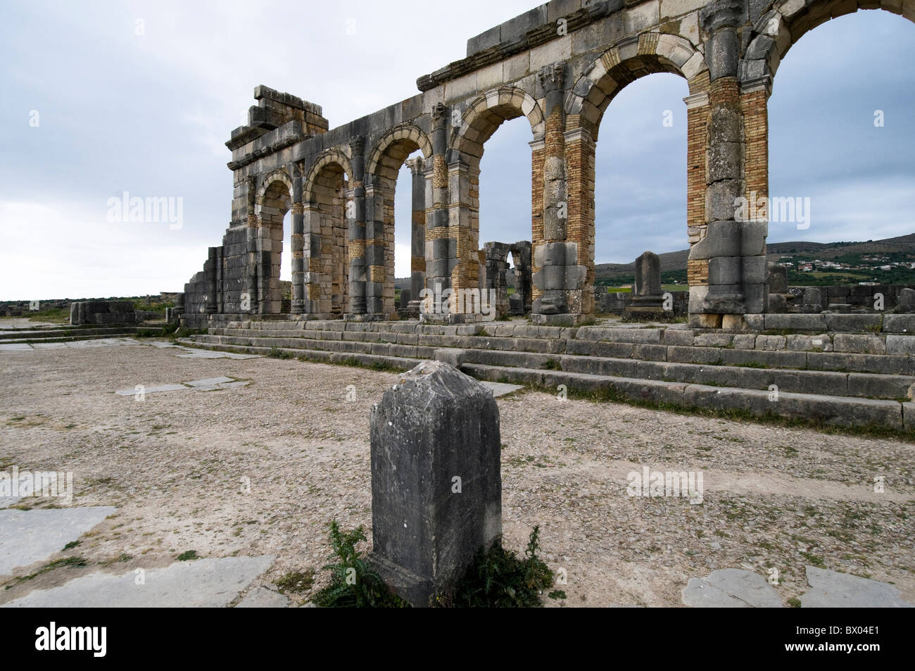 Volubilis roman ruins hi-res stock photography and images - Alamy