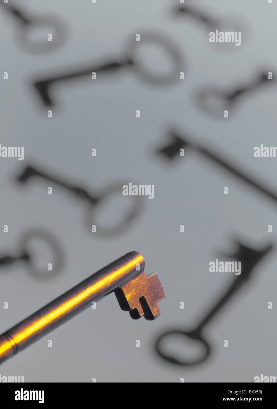 bit key gray several key symbol open concept Stock Photo - Alamy